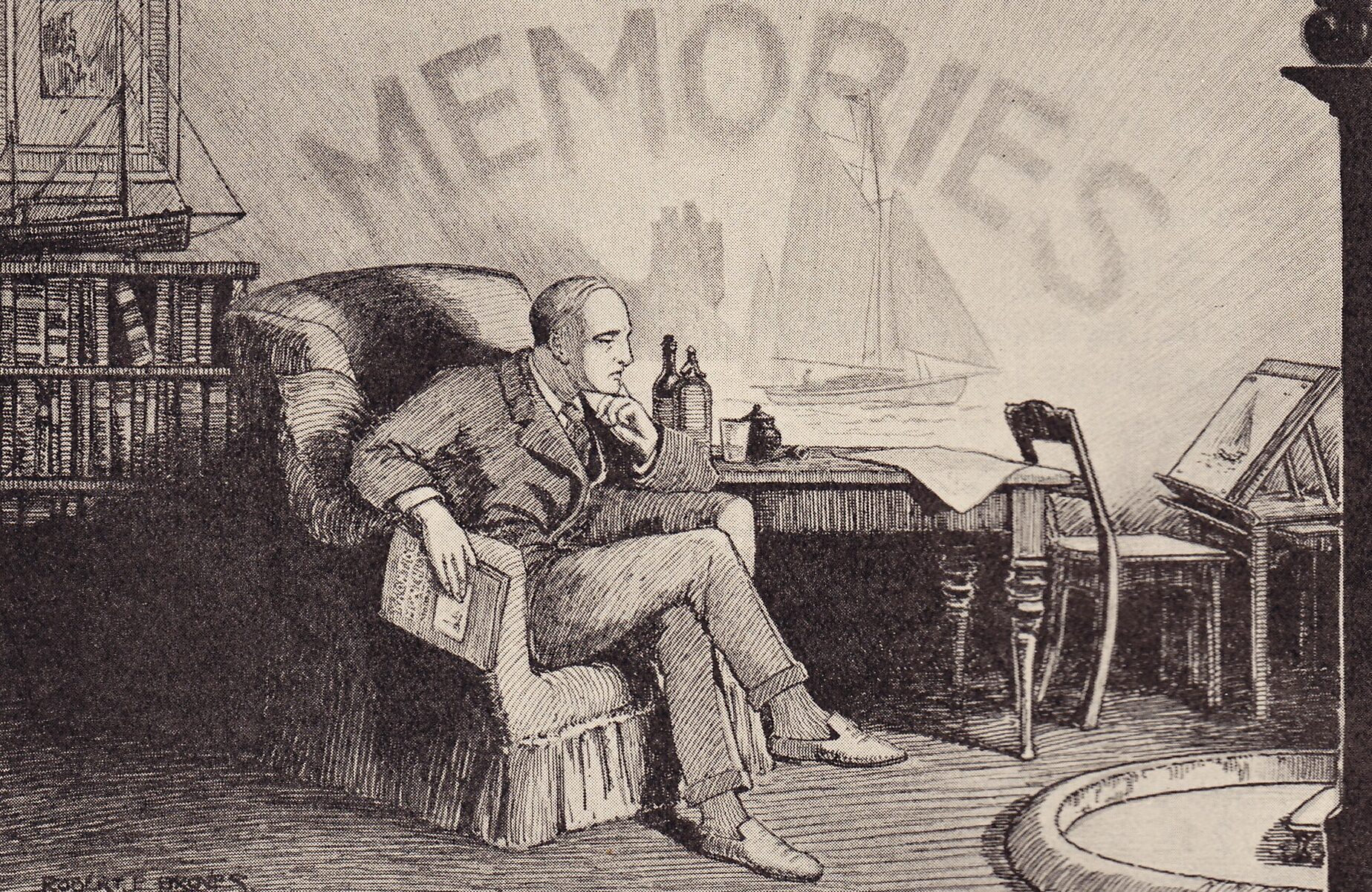 ‘Memories’ by Robert E. Groves, 1933 – Sailing By