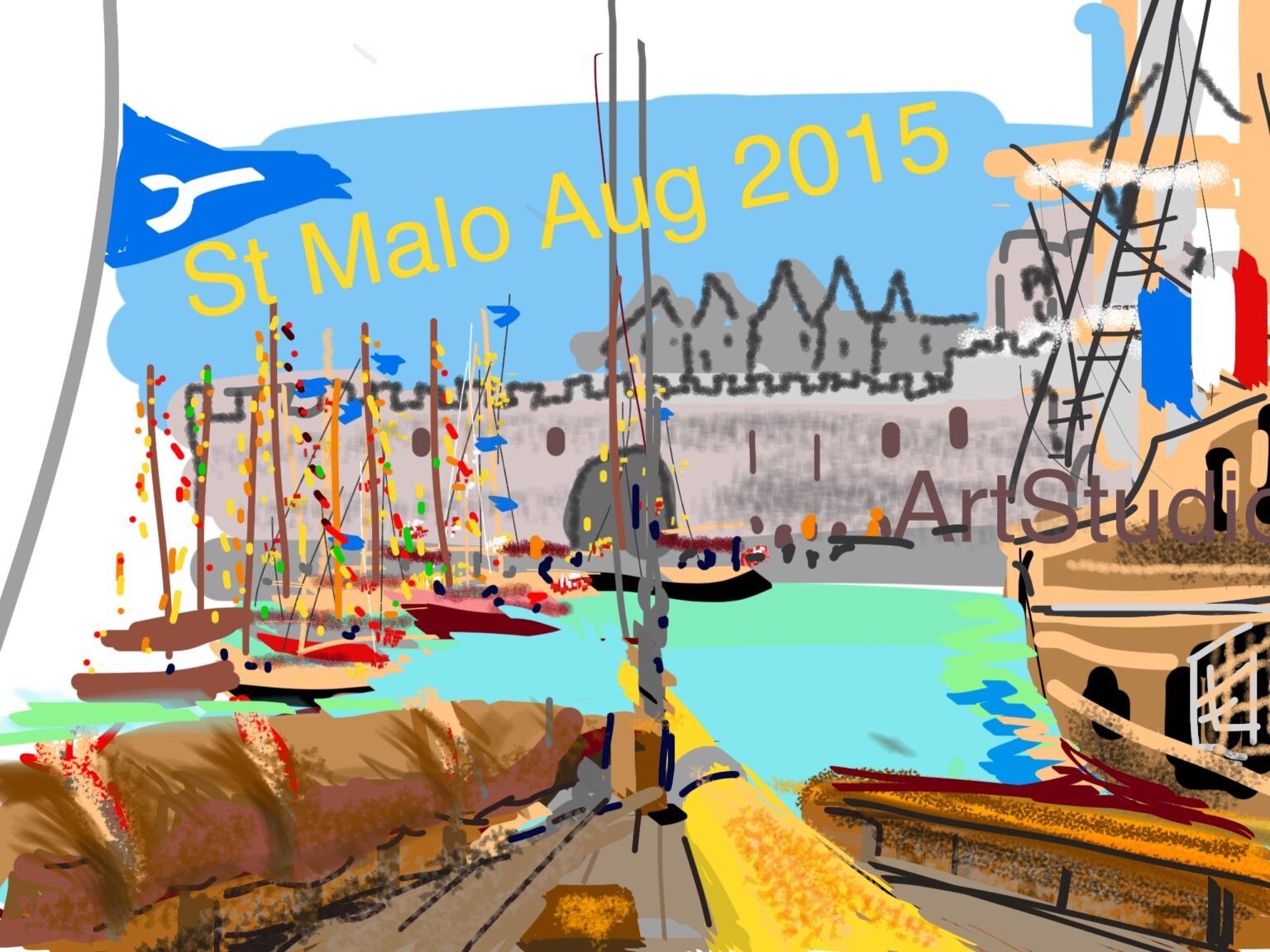 OGA cruise to St Malo, 2015 – Sailing By